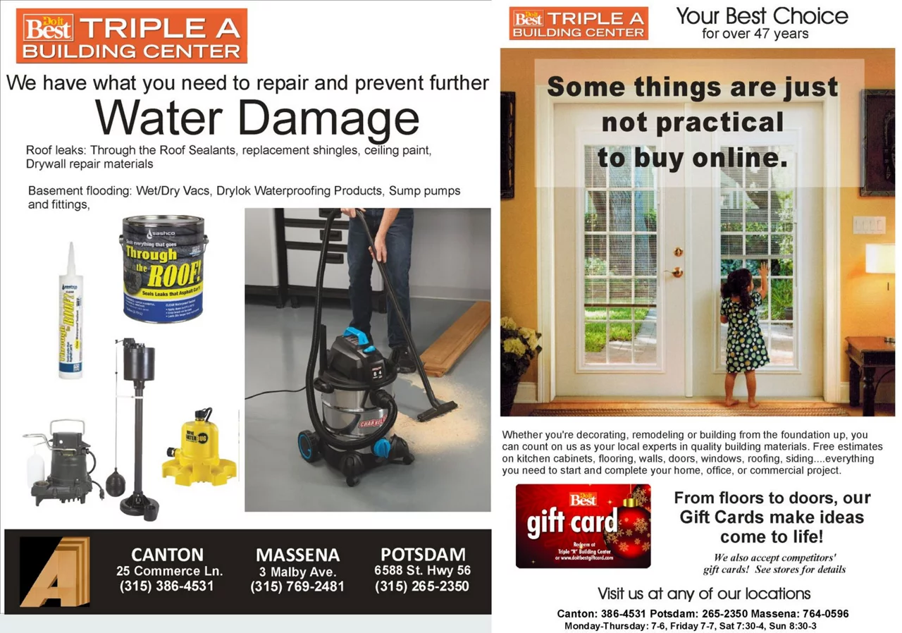 Special Offers | Triple A Building Center