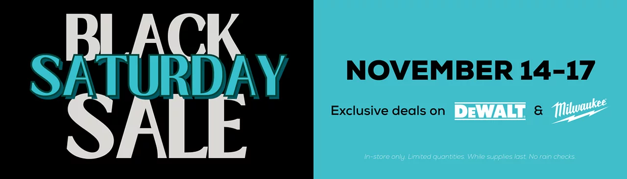 Black Saturday Sale | South Bay Hardware