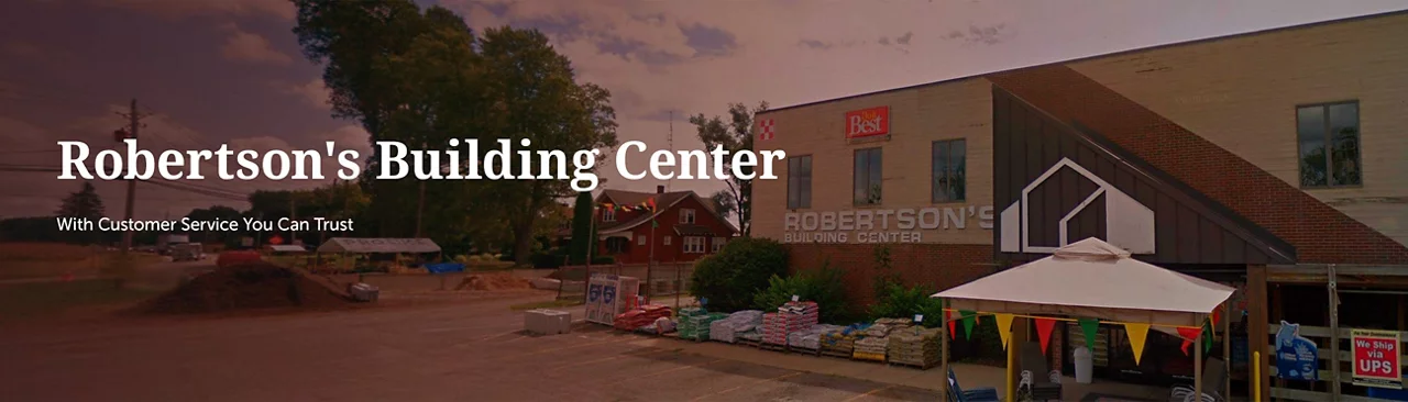 Robertson's Building Center & Supply | Shop Hardware & Home Improvement
