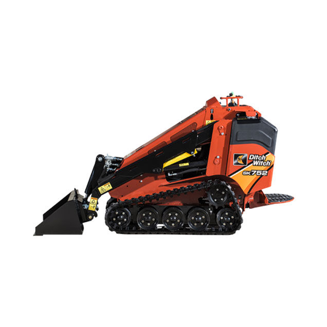 Ditch Witch Sk752 - Mini Skid Steer with Bucket - with Trailer Rental ...