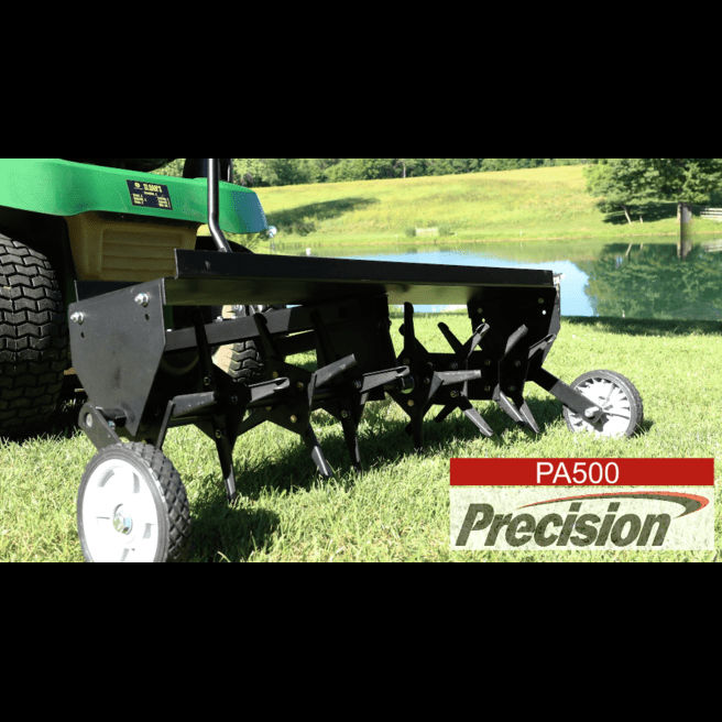 Precision 40 In. Tow-Behind Plug Aerator with Universal Hitch | Do it Best