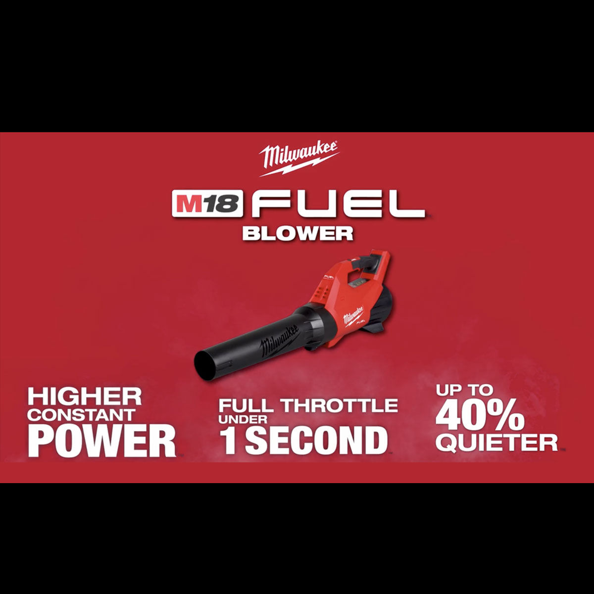 Milwaukee M18 FUEL Blower Kit With RedLithium Forge Battery & Charger ...