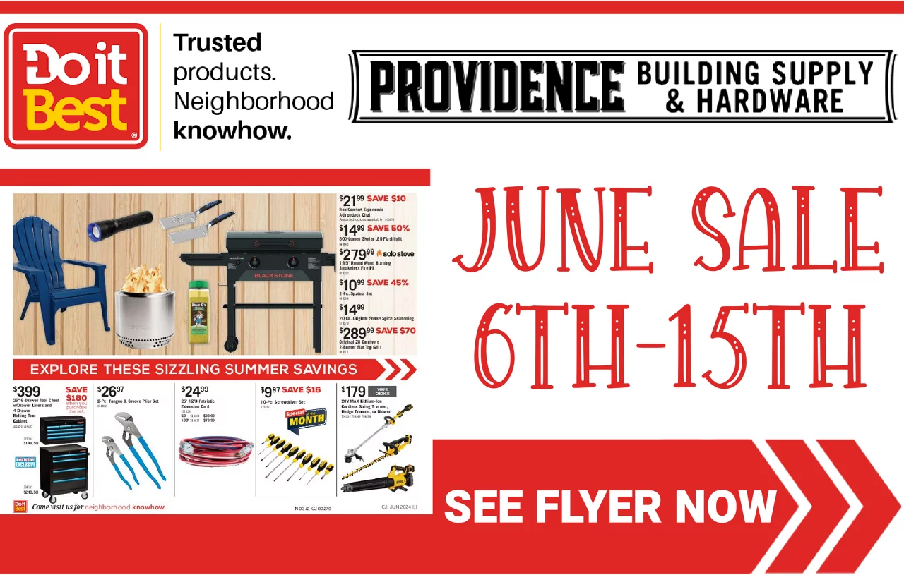 Monthly Sales Flyer | Providence Building Supply