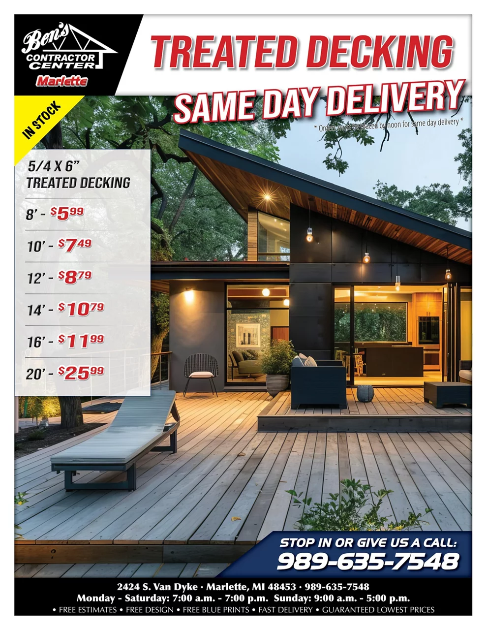 Current Ads | Ben's Contractor Center