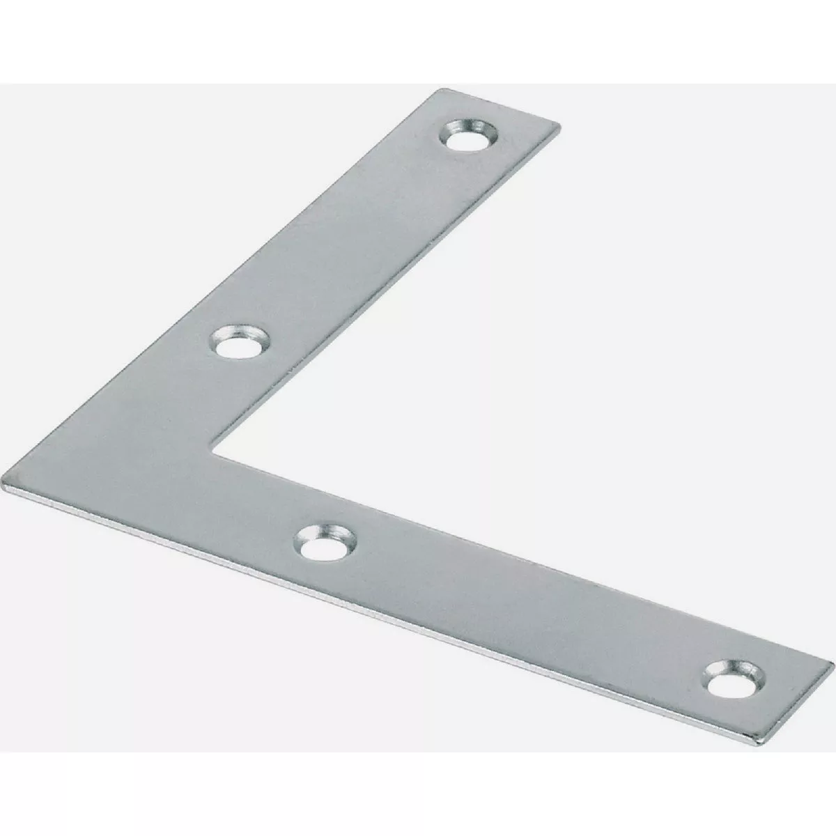 Hardware Essentials Flat Corner Iron Zinc (5" x 7/8") | True Value Hardware