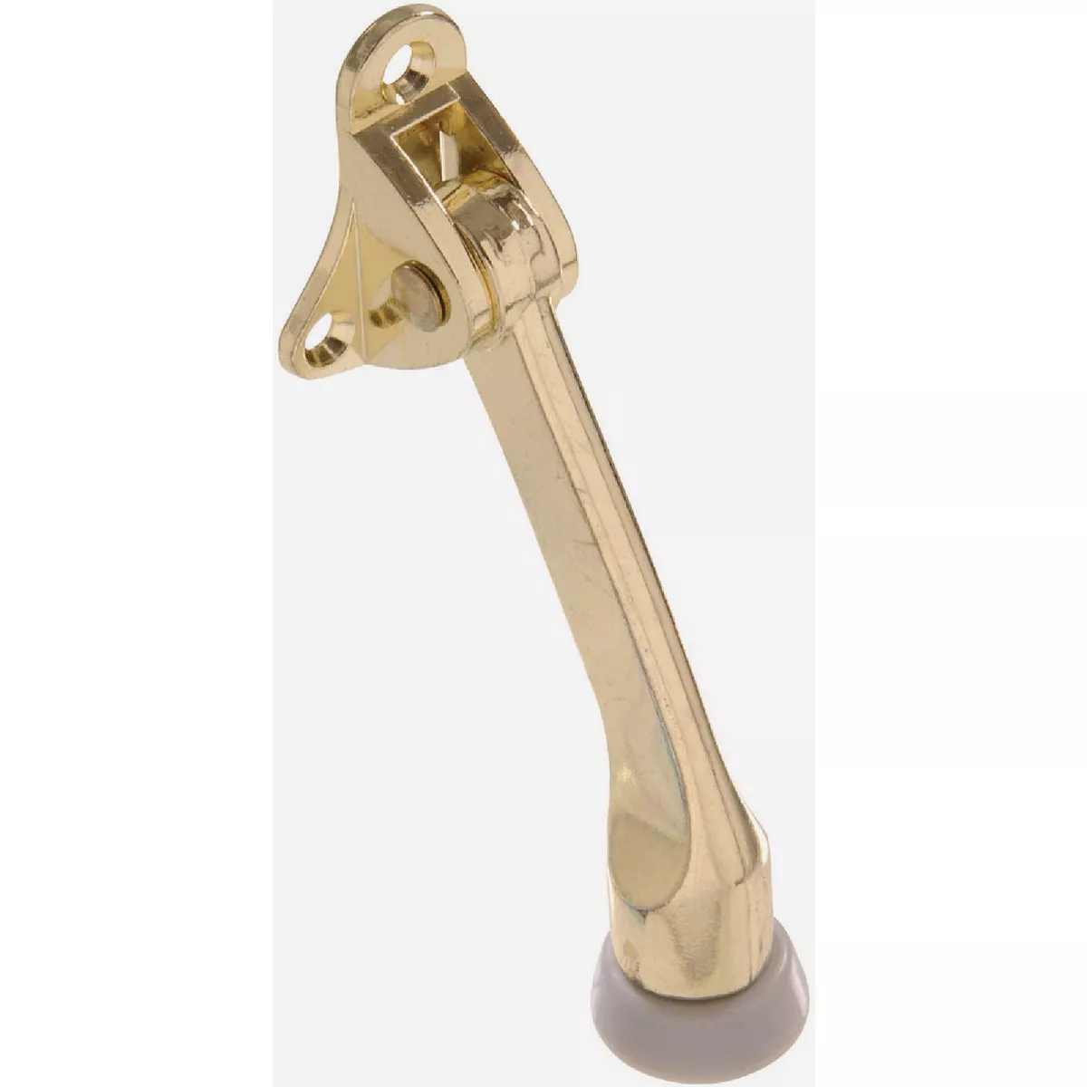Hardware Essentials 4 In Brass Kickdown Door Stop | True Value Hardware