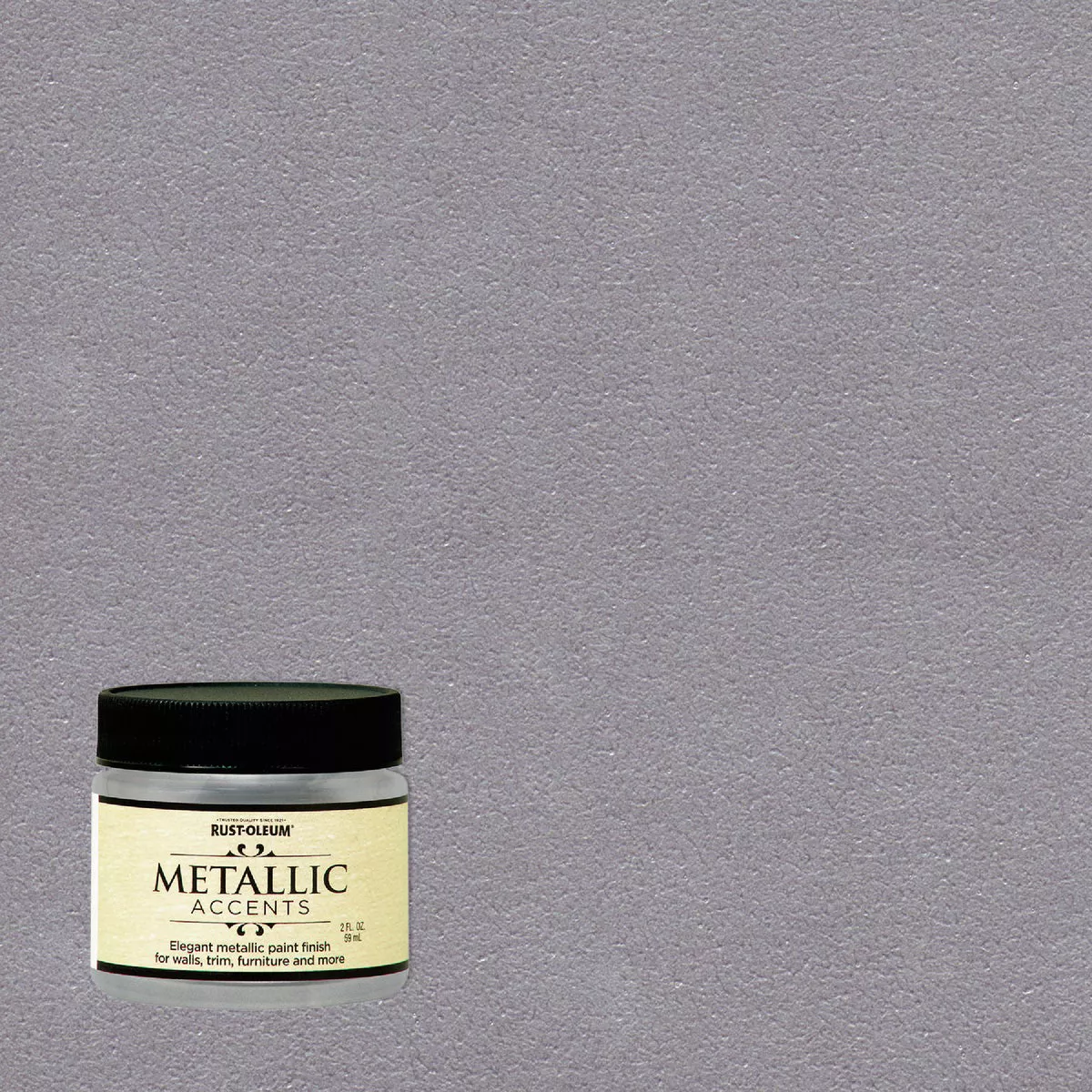 Rust-Oleum 2 Oz. Metallic Accents Paint, Sterling Silver | True Value ...