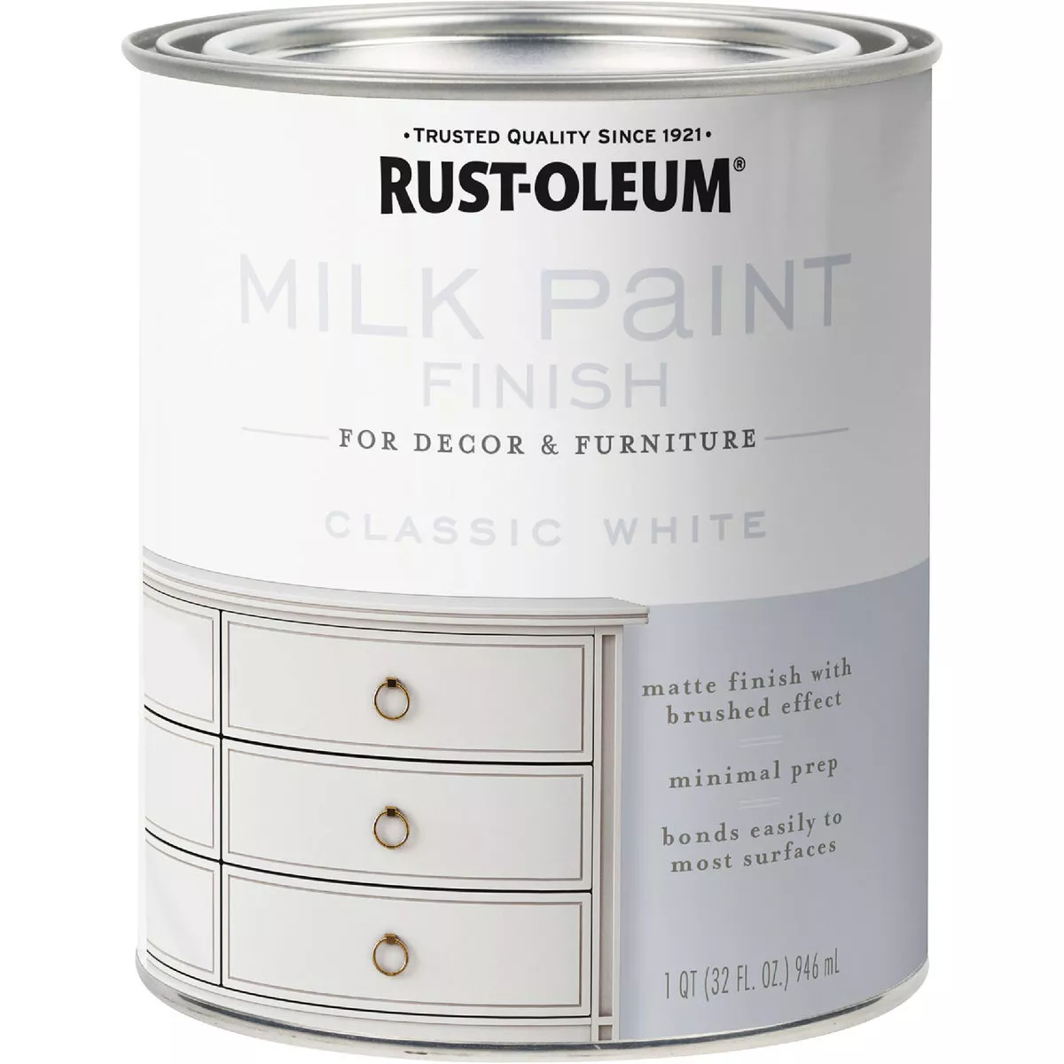Rust-Oleum Qt. Classic White Milk Paint | Do it Best