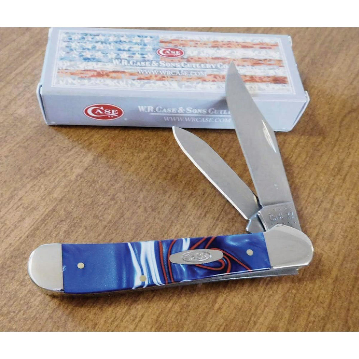 Case XX Patriotic Kirinite Copperhead Pocket Knife | Do it Best