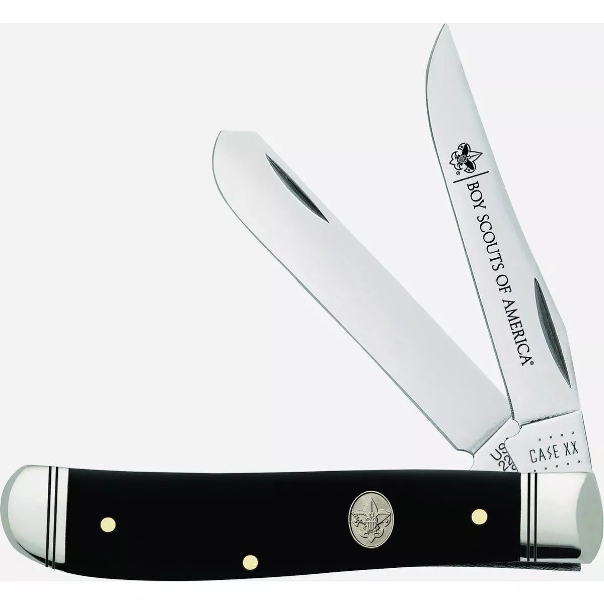 Case XX Boy Scouts BSA Black Synthetic Mini Trapper Pocket Knife | True ...