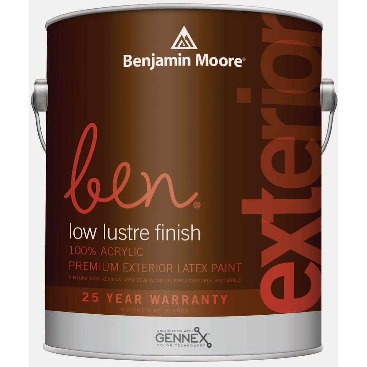 Benjamin Moore ben Acrylic Latex Low Lustre Exterior House Paint, Base ...