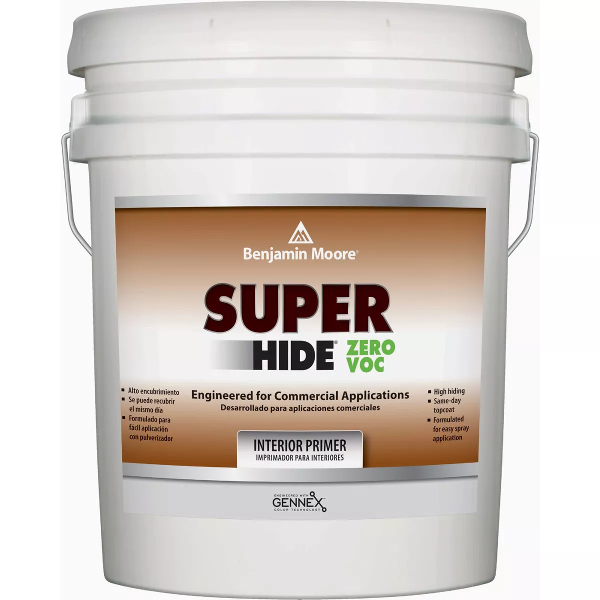 Benjamin Moore Super Hide Zero VOC Latex Stainblocking Interior Primer ...