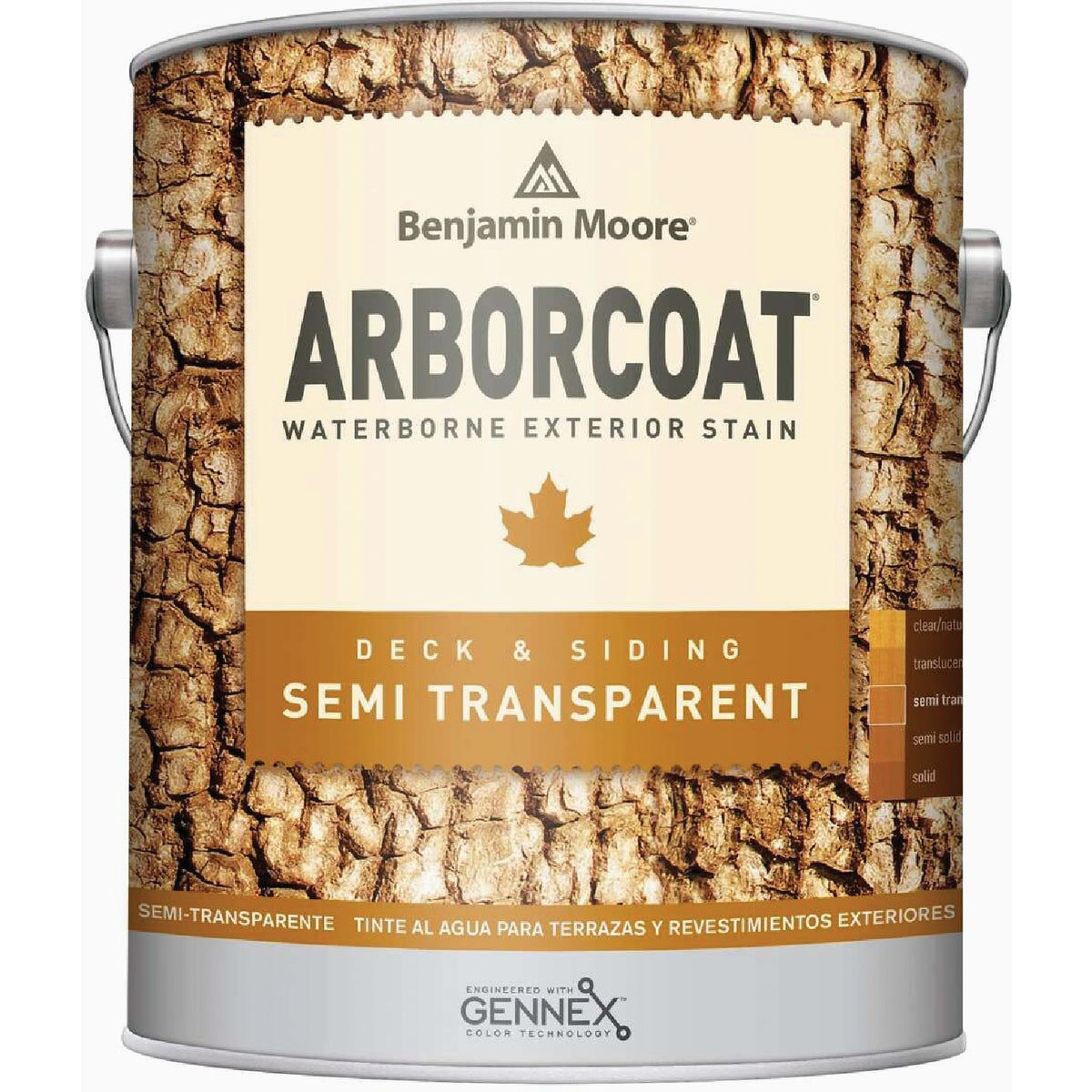 Benjamin Moore Arborcoat Semi Transparent Waterborne Exterior Stain ...