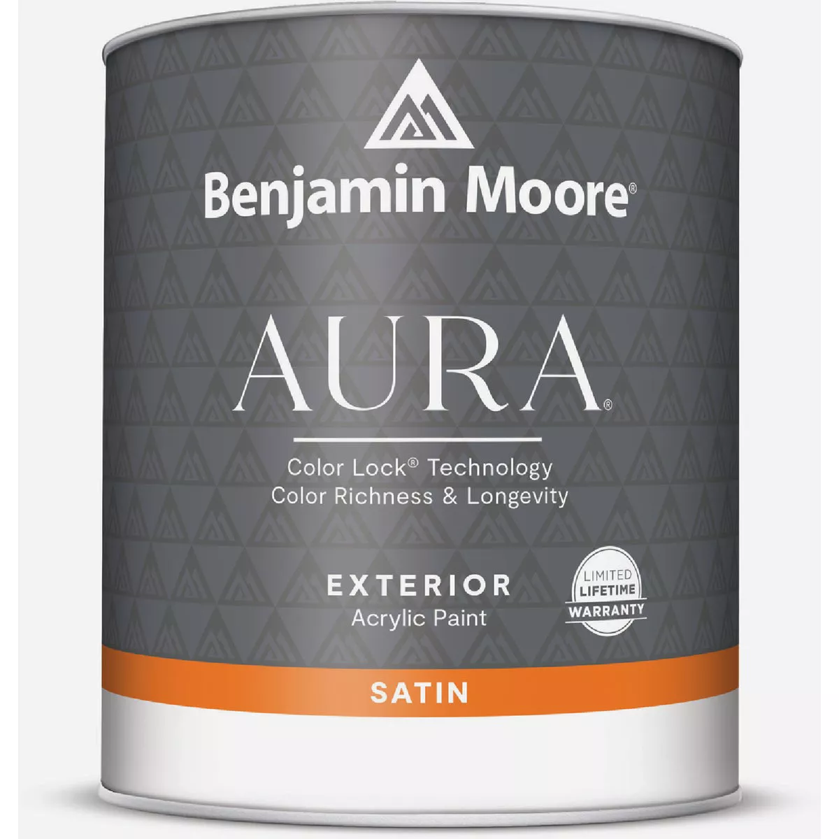 Benjamin Moore Aura Waterborne Acrylic Satin Exterior House Paint ...