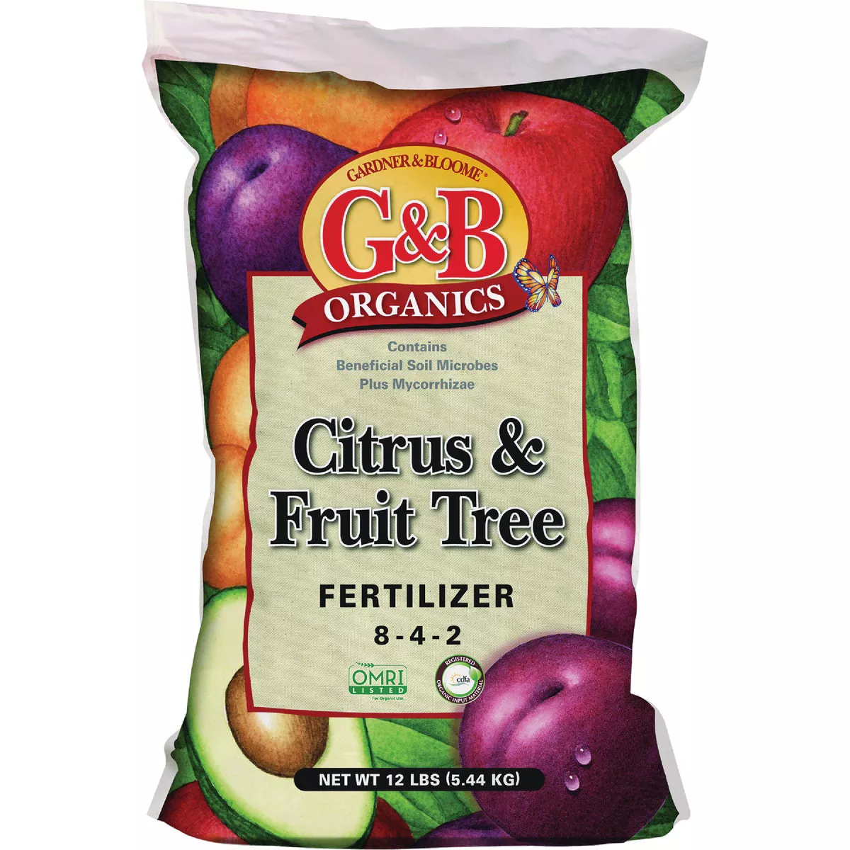 G&B Organics 12 Lb. 8-4-2 Citrus & Fruit Tree Fertilizer- | True Value ...