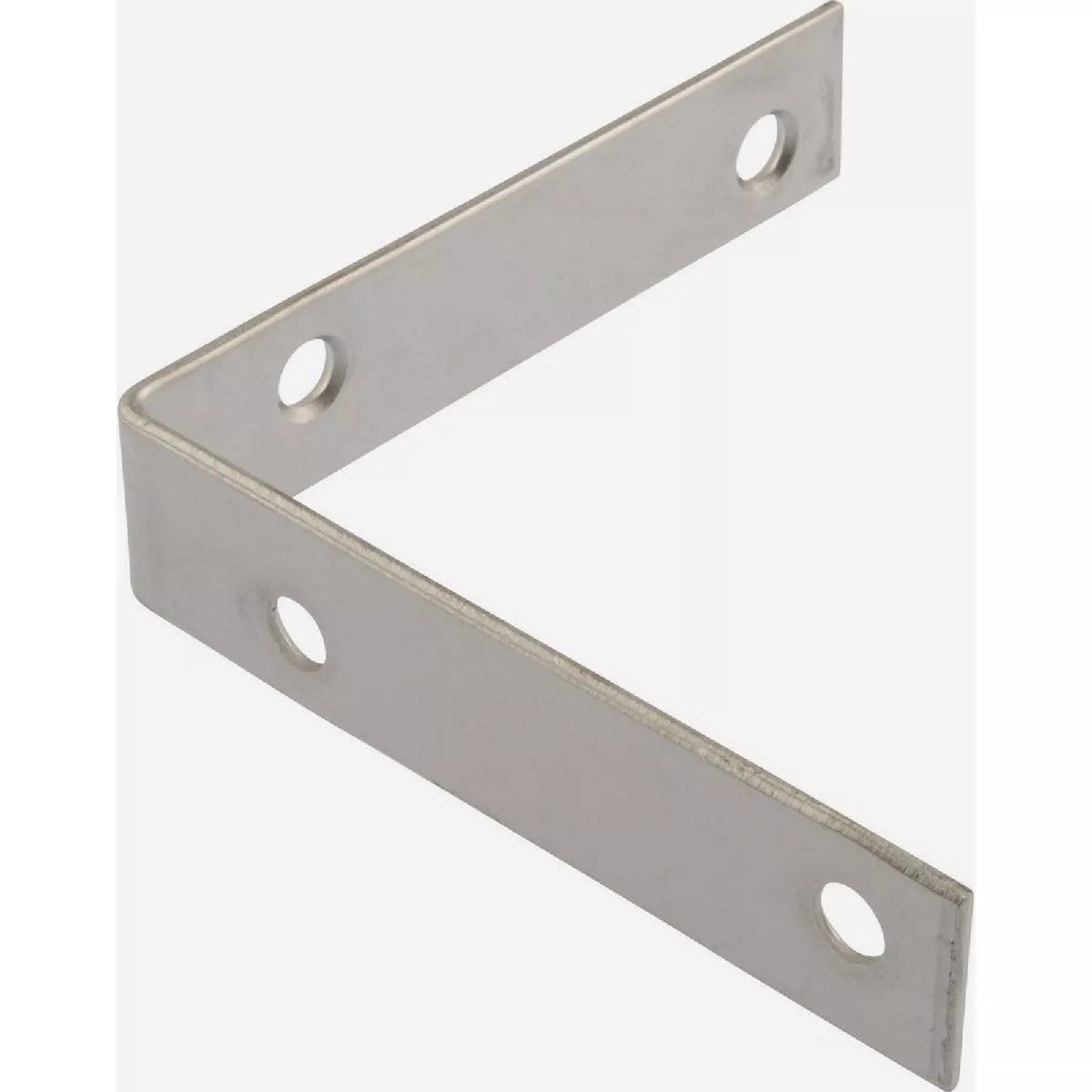 Hardware Essentials Corner Brace Stainless Steel (4" x 7/8") 2 Pack ...