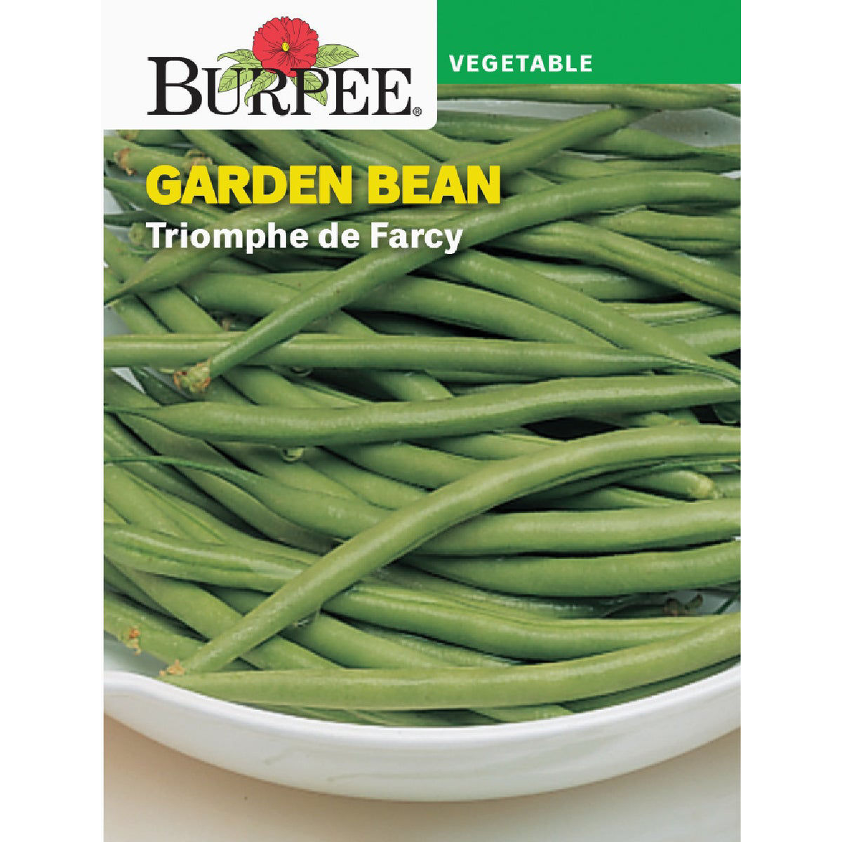 Burpee Heirloom Bean, Garden Triomphe de Farcy Seed Packet | Do it Best
