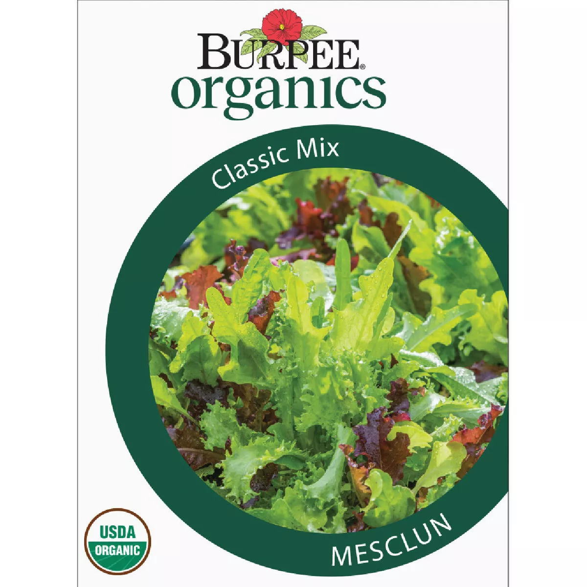Burpee Organic Mesclun Classic Mix Seed Packet | True Value Hardware