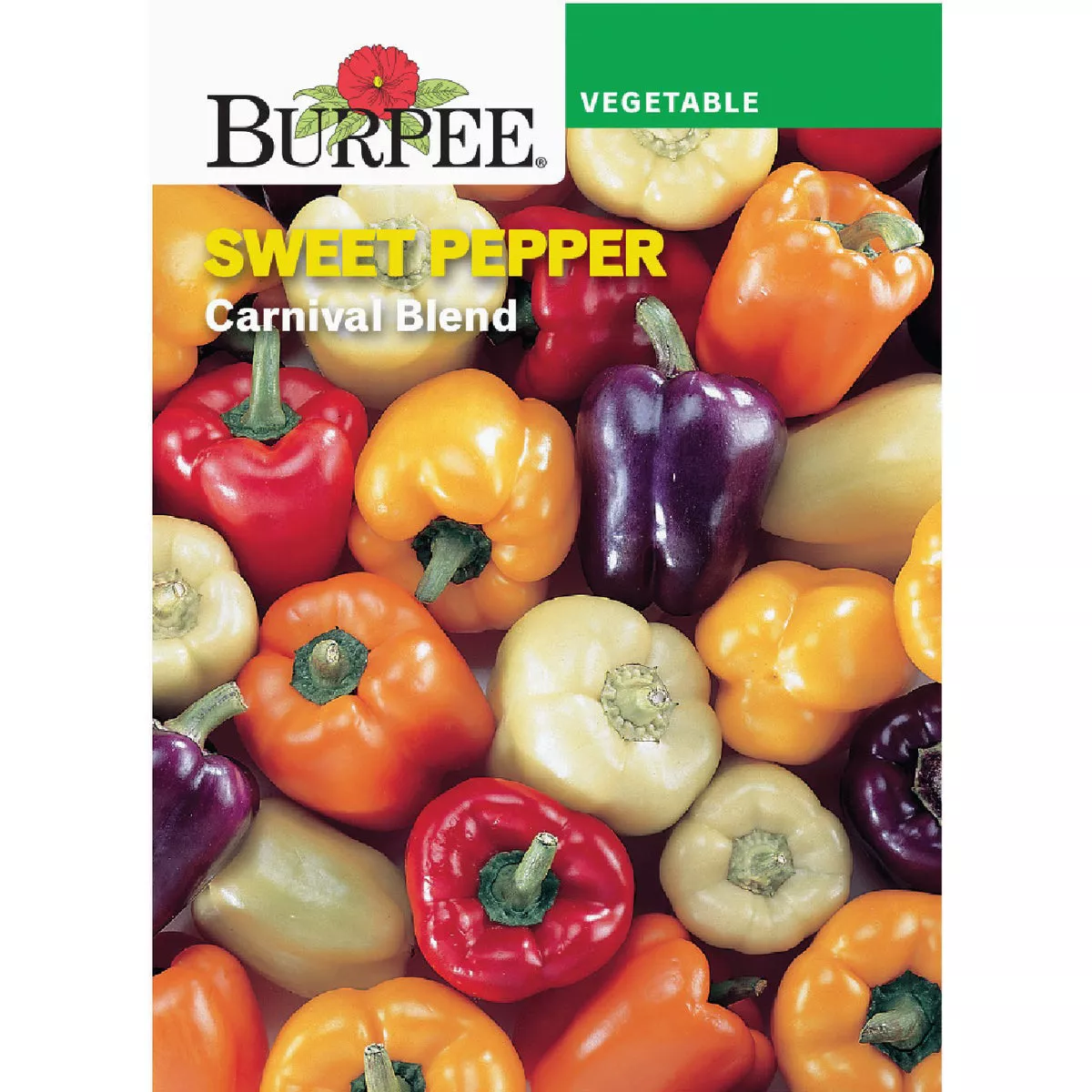Burpee Pepper, Sweet Carnival Blend Seed Packet | Do it Best