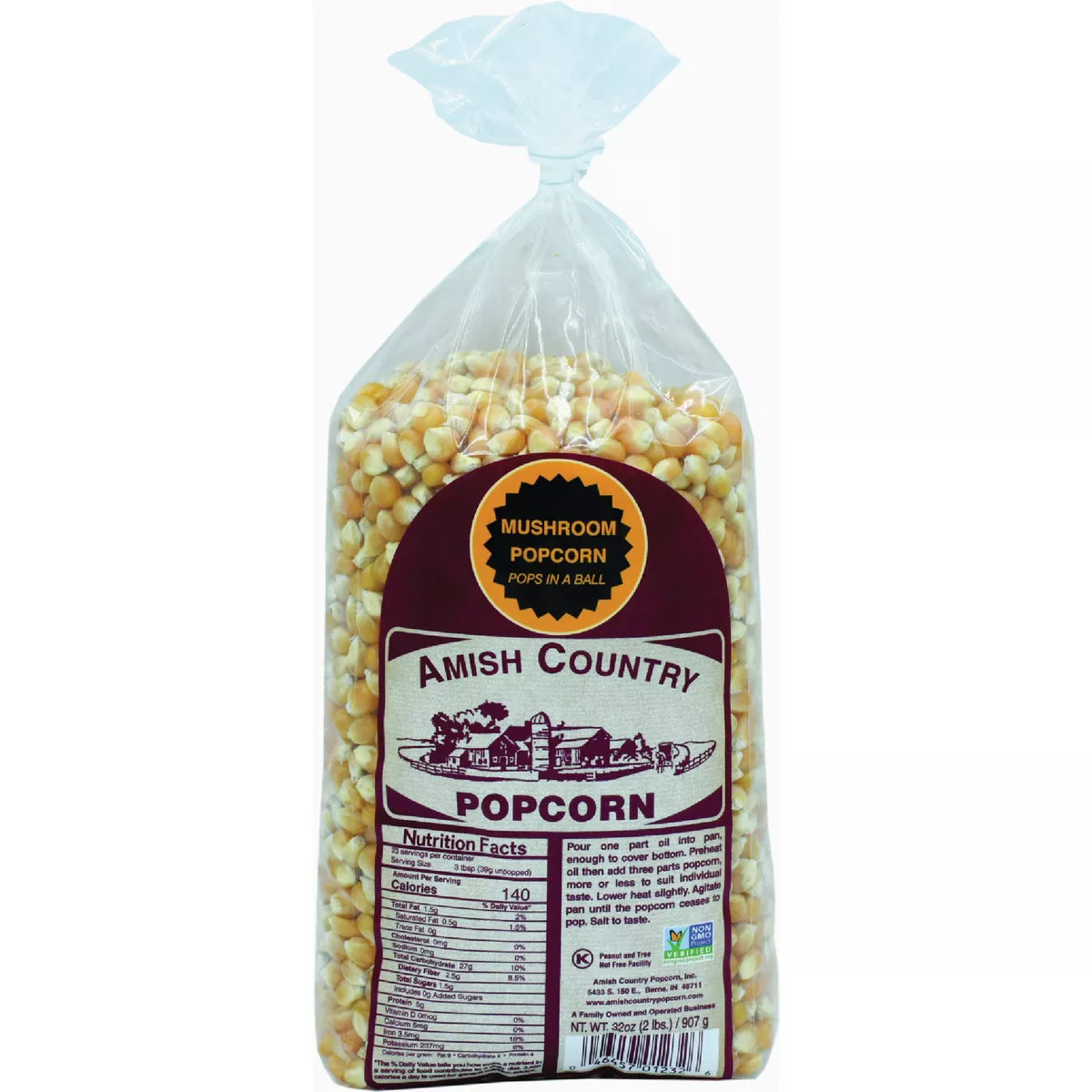 Amish Country Popcorn 2 Lb. Mushroom Popcorn | True Value Hardware