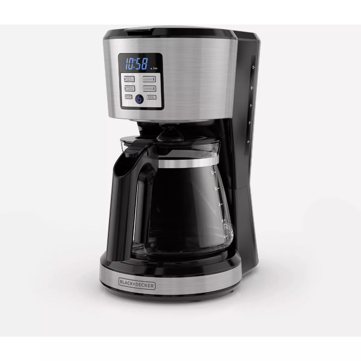 Black & Decker 12-Cup Programmable Coffeemaker With Vortex Technology ...