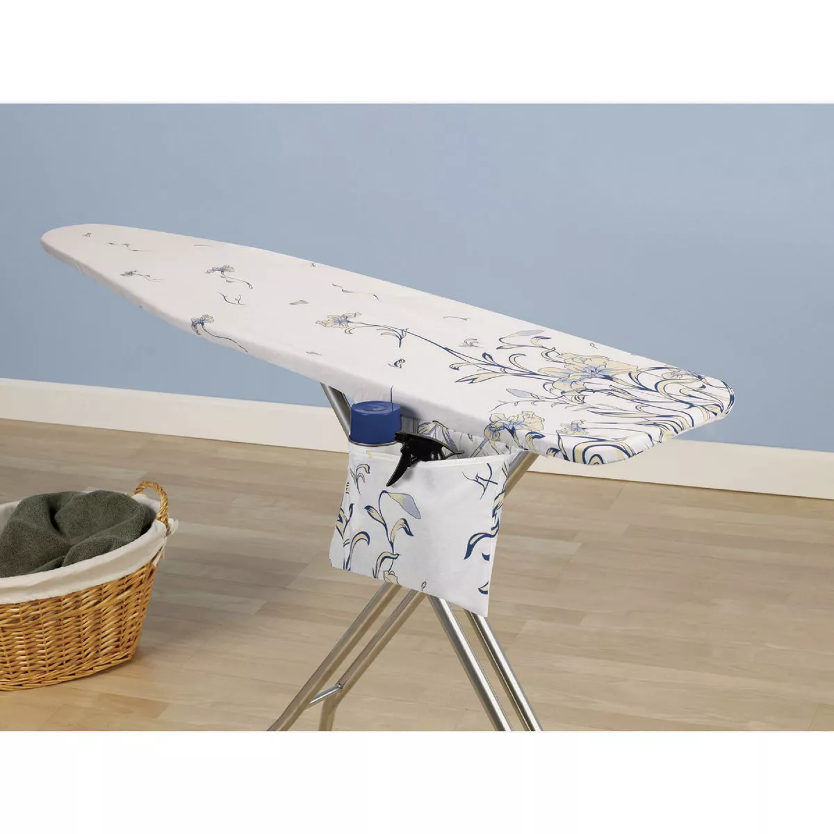 Household Essentials Ultra Ironing Board Cover, Multicolor Iris Floral ...