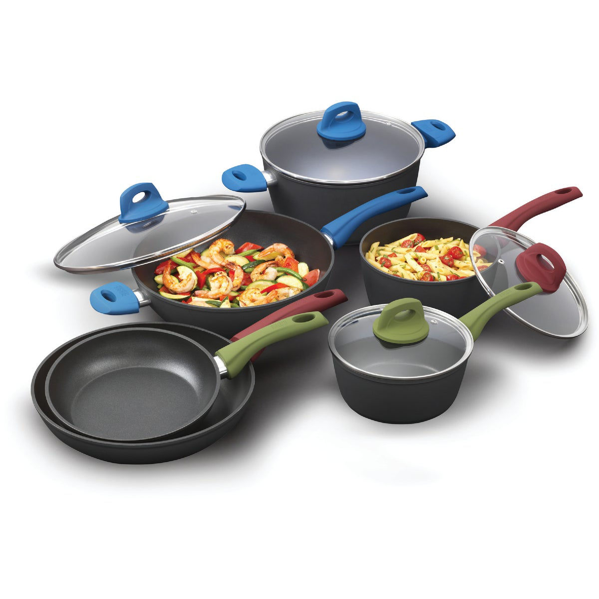 Bialetti Simply Italian Cookware Set, 10 Piece | Do it Best