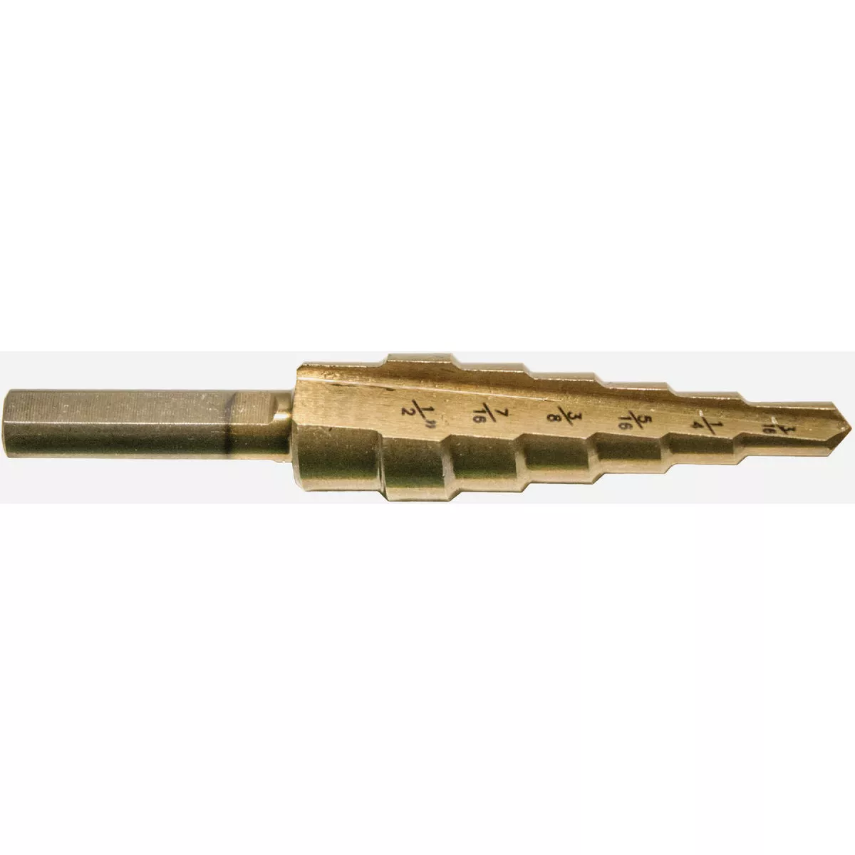 Century Drill & Tool 3/16 In. to 1/2 In. #2 Step Drill Bit, 6 Steps ...