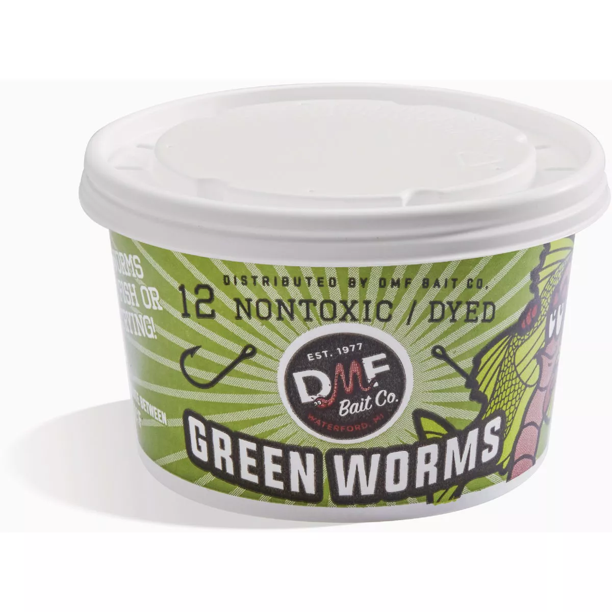 DMF Bait Co. Green Worms (12-Count) | True Value Hardware