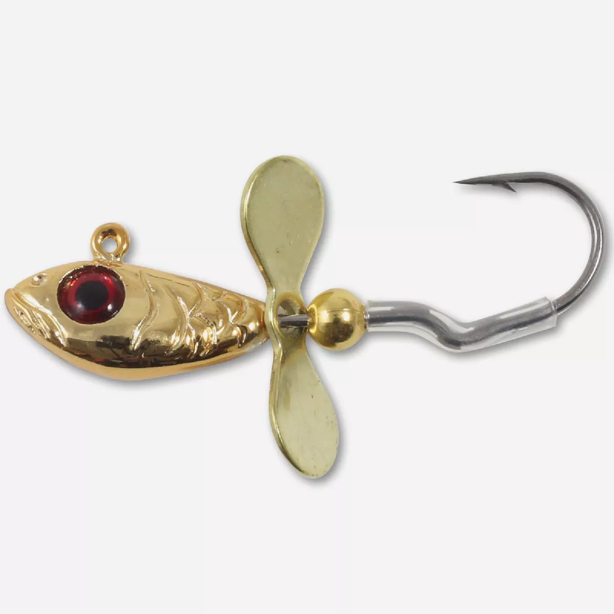 Northland 1/4 Oz. No. 1/0 Gold Whistler Jig Fishing Lure- | True Value ...