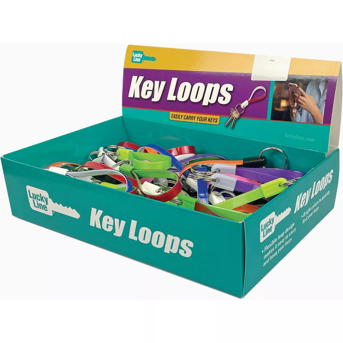 Lucky Line Key Loops Display 50/BX | True Value Hardware