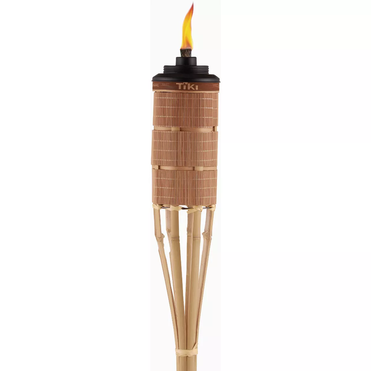 Tiki 60 In. Weather Resistant Coated Bamboo Patio Torch- | True Value ...