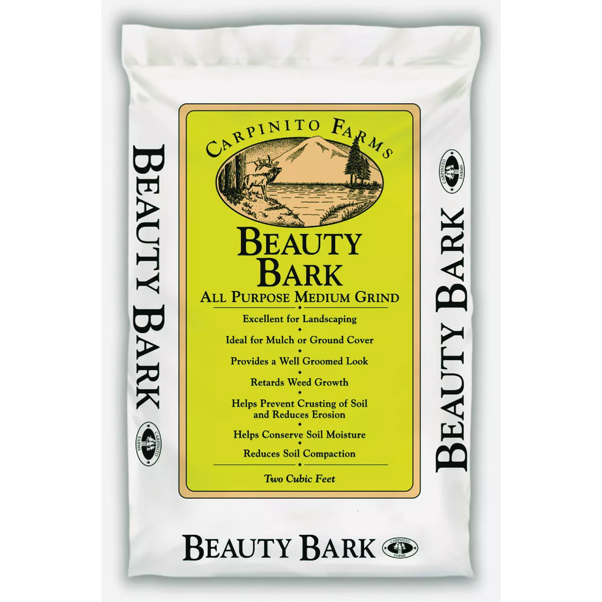 Carpinito Farms 2 Cu. Ft. All Purpose Medium Grind Beauty Bark | True ...