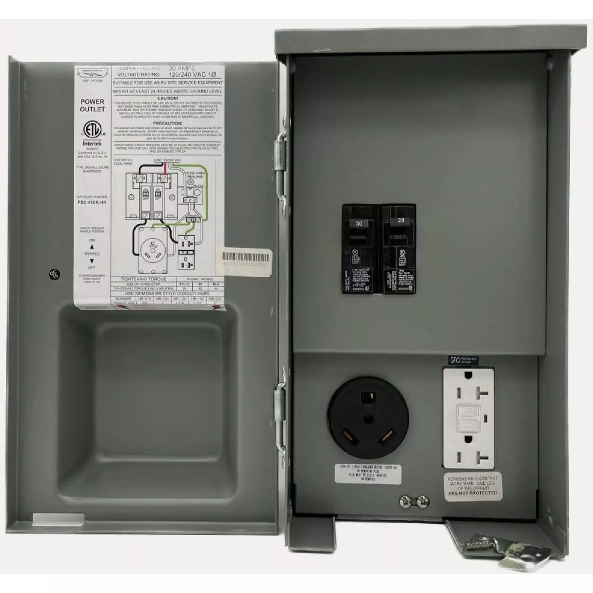Connecticut Electric 20A GFCI 30A RV Outlet | True Value Hardware