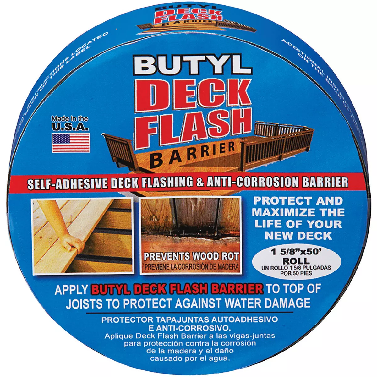 Cofair Deck Flash 1-5/8 In. x 50 Ft. Butyl Barrier- | Do it Best