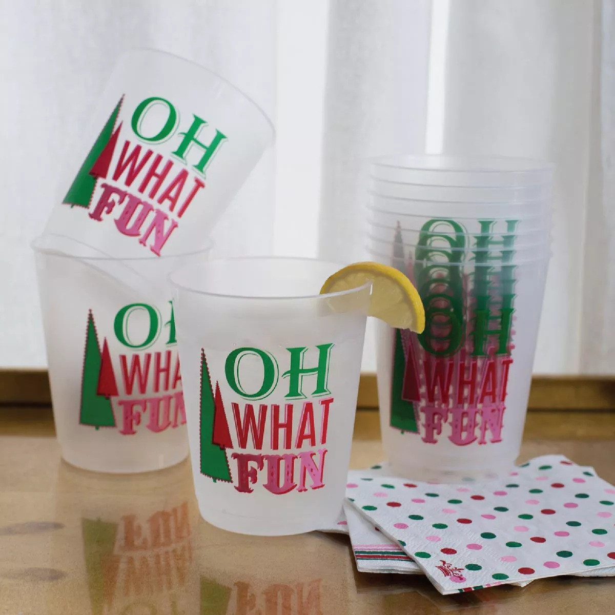 The Royal Standard 16 Oz. Oh What Fun Party Cups (10-Pack) | True Value ...