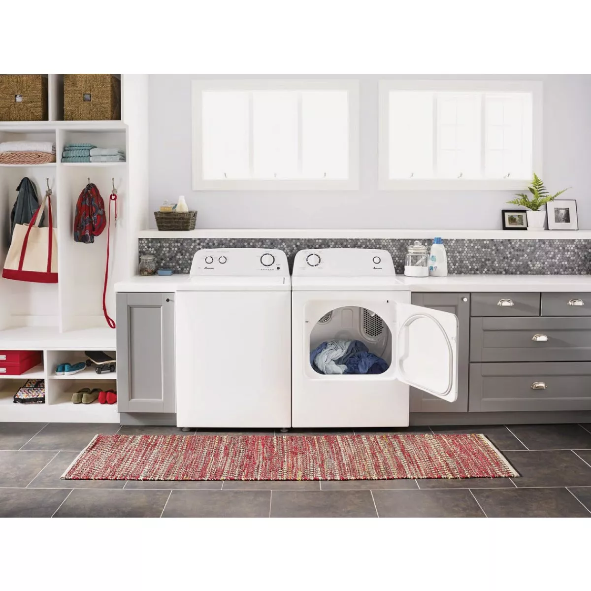 Amana 3.5 Cu. Ft. Top Load Washer with Dual Action Agitator, White | Do ...