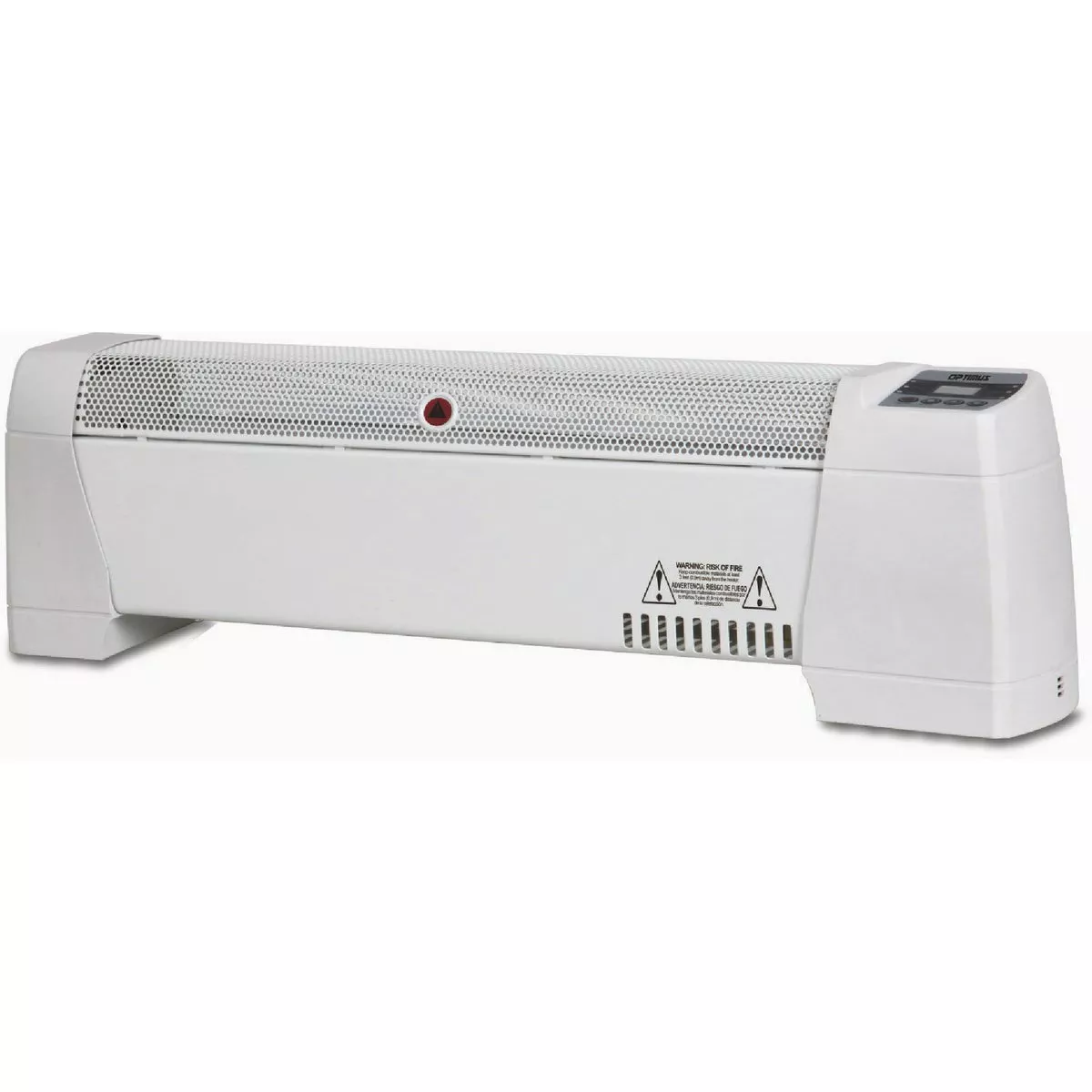 Optimus 1500W 110V 30 In. Baseboard Convection Heater with Digital ...