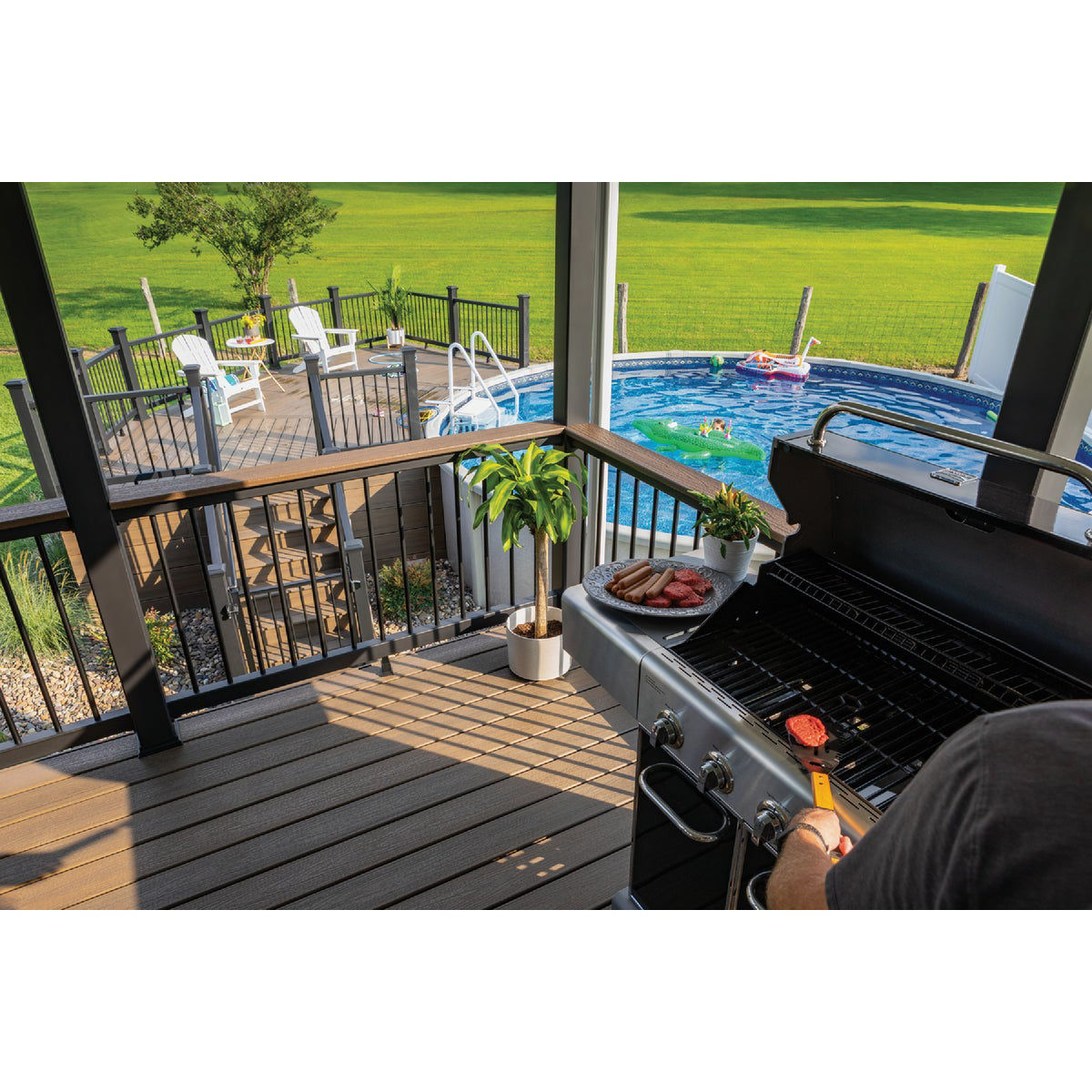 Trex Enhance Naturals 1 In. x 6 In. x 12Ft. Coastal Bluff Grooved Edge ...