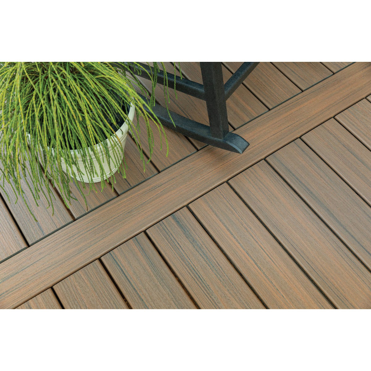 Trex Enhance Naturals 1 In. x 6 In. x 16 Ft. Toasted Sand Grooved Edge ...