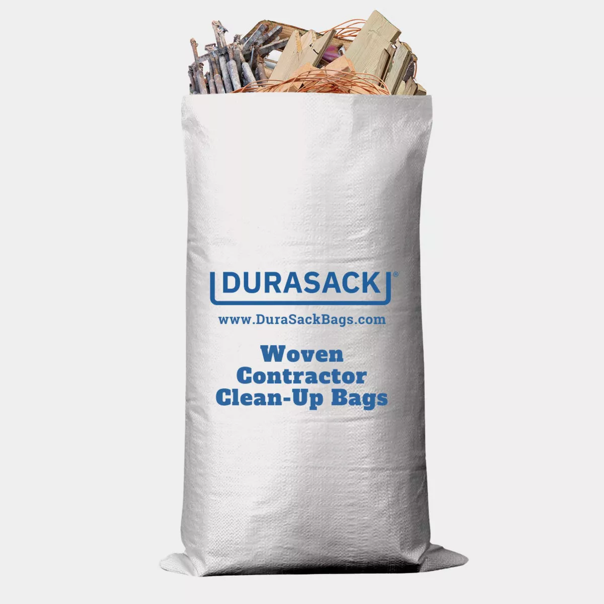 DuraSack 40 Gal. Heavy Duty Woven Contractor Clean-Up Bag, 30 In. x 45 ...