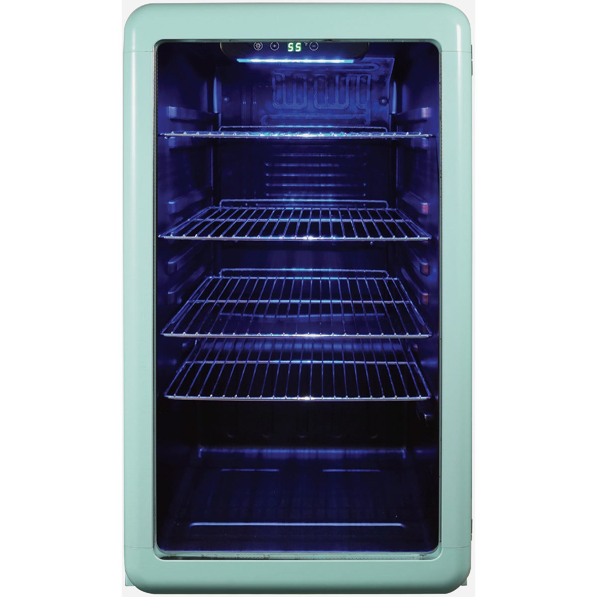 Magic Chef 3.4 Cu. Ft. Mint Green Retro Beverage Cooler | Do it Best
