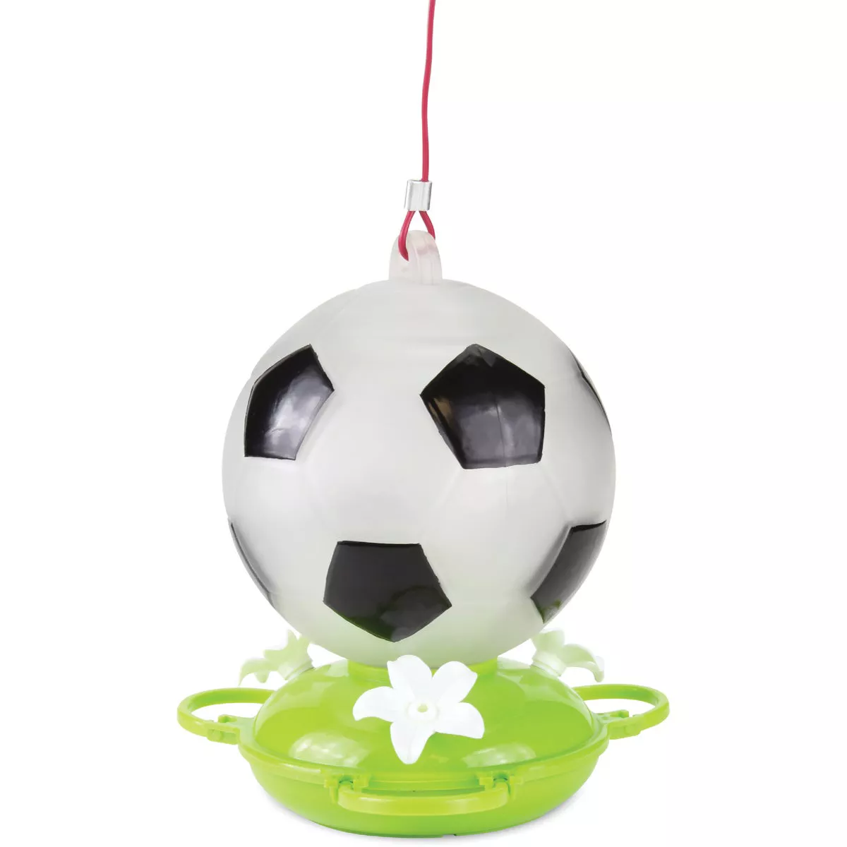 Pinebush Glass Soccer Ball Hummingbird Feeder | Do it Best