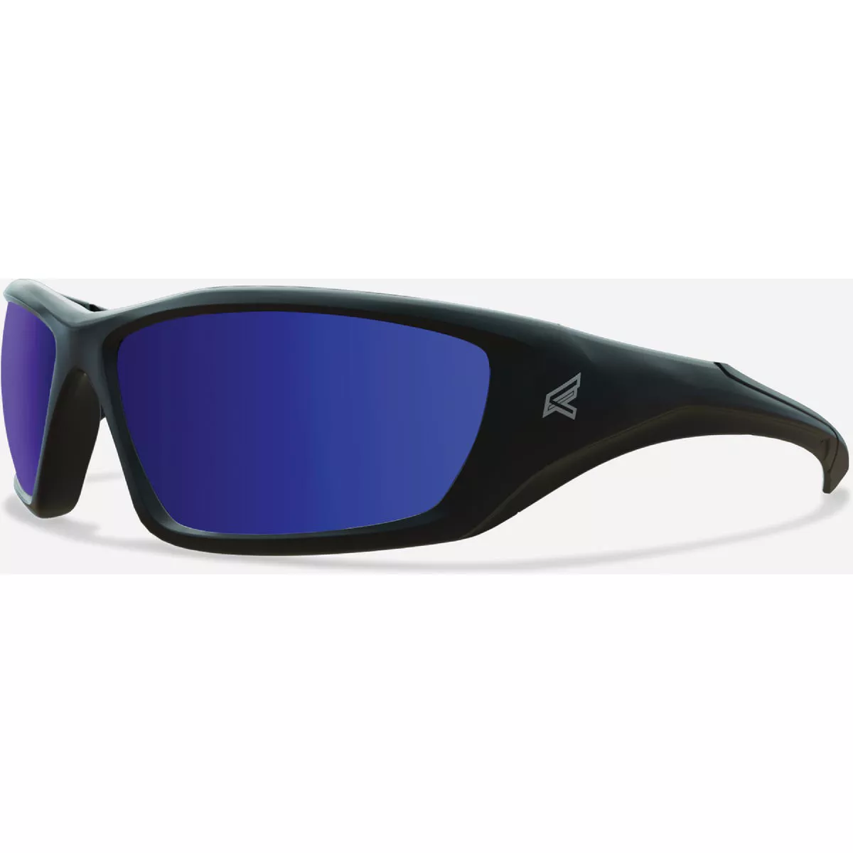 Edge Eyewear Robson Black Frame Safety Glasses with Polarized Aqua ...