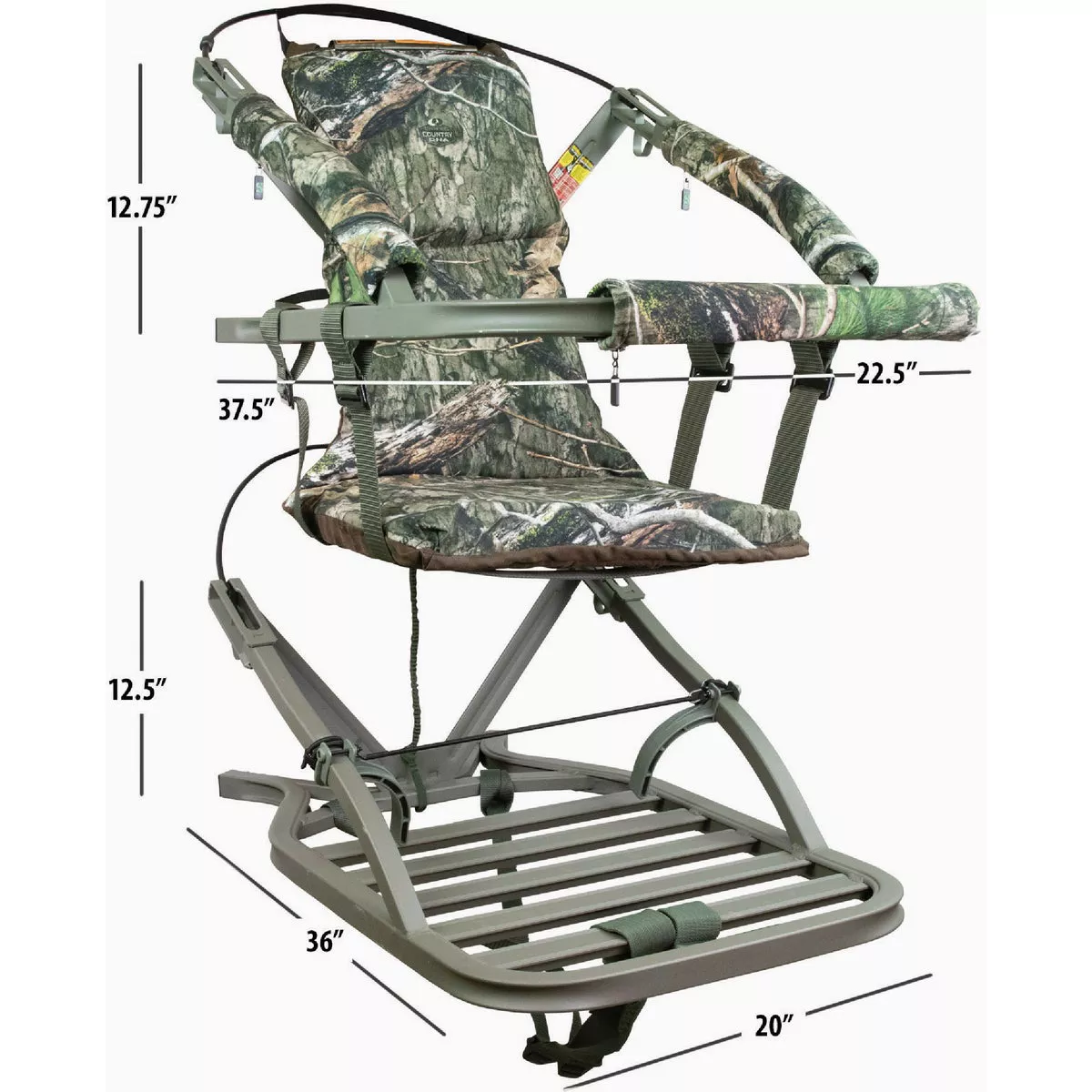 Summit Viper SD Climbing Tree Stand, Mossy Oak Country DNA | True Value ...