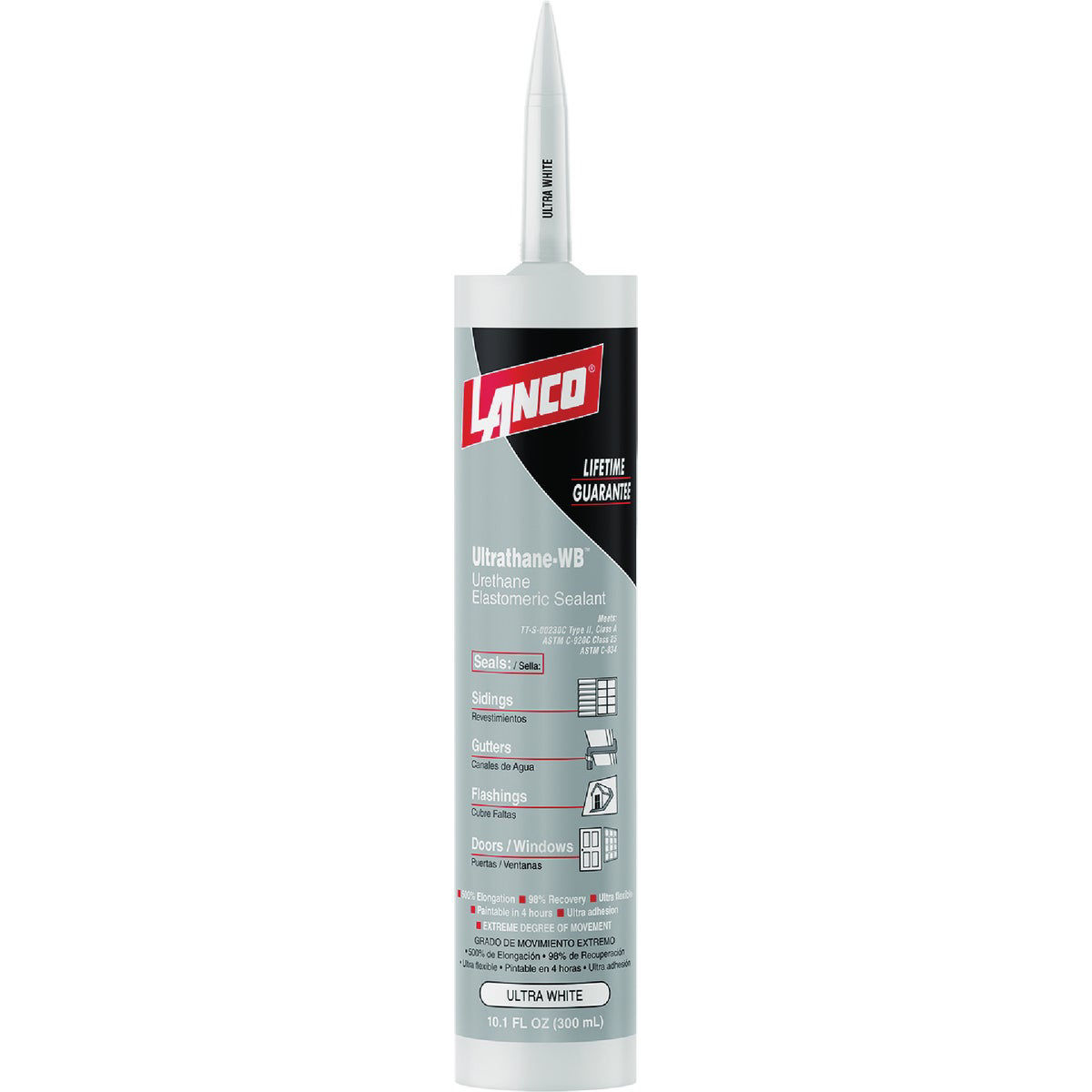 Lanco 10.1 Oz. Ultrathane WB White Sealant | Do it Best