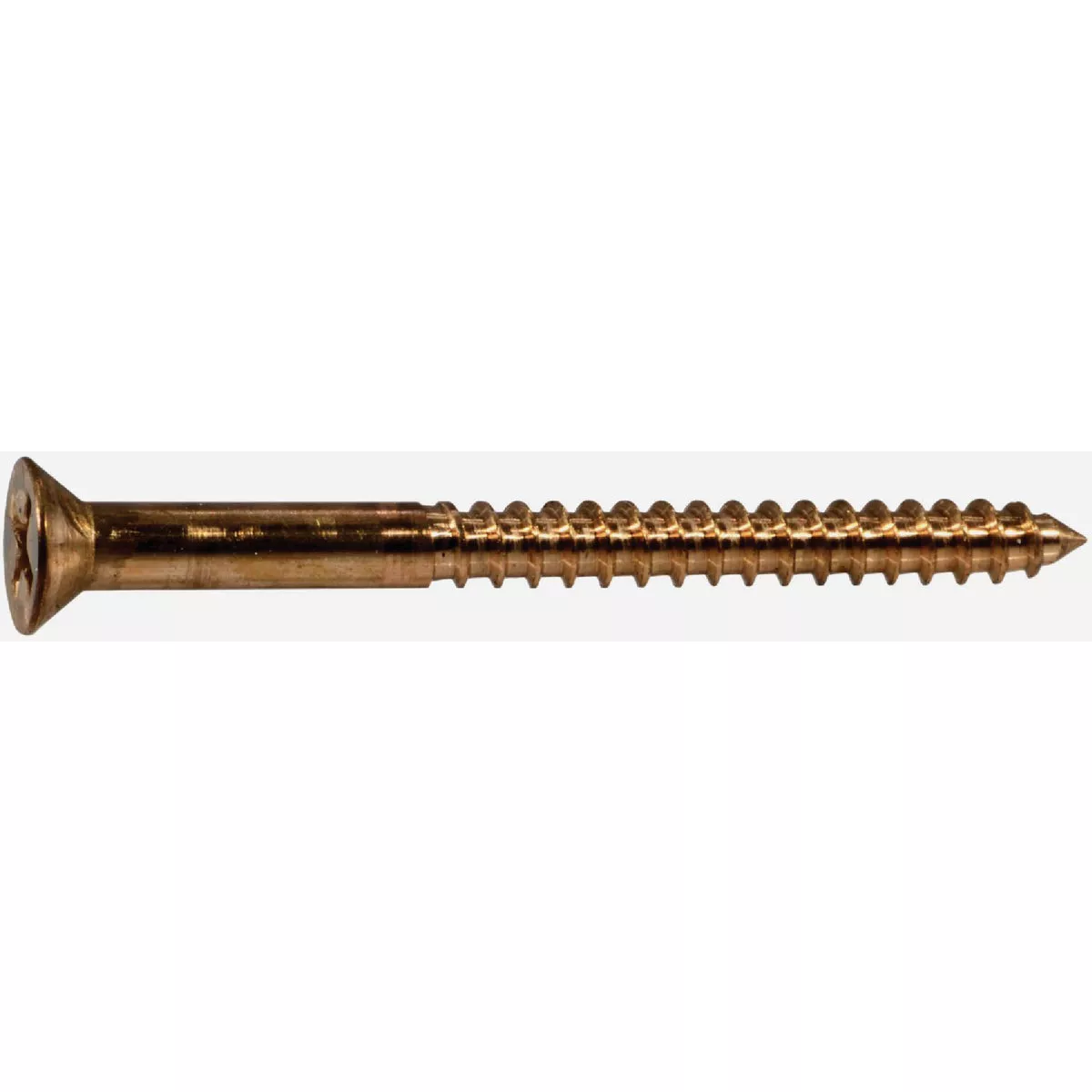 Midwest Fastener #8 x 2 In. Silicon Bronze Phillips Flat Head Wood ...
