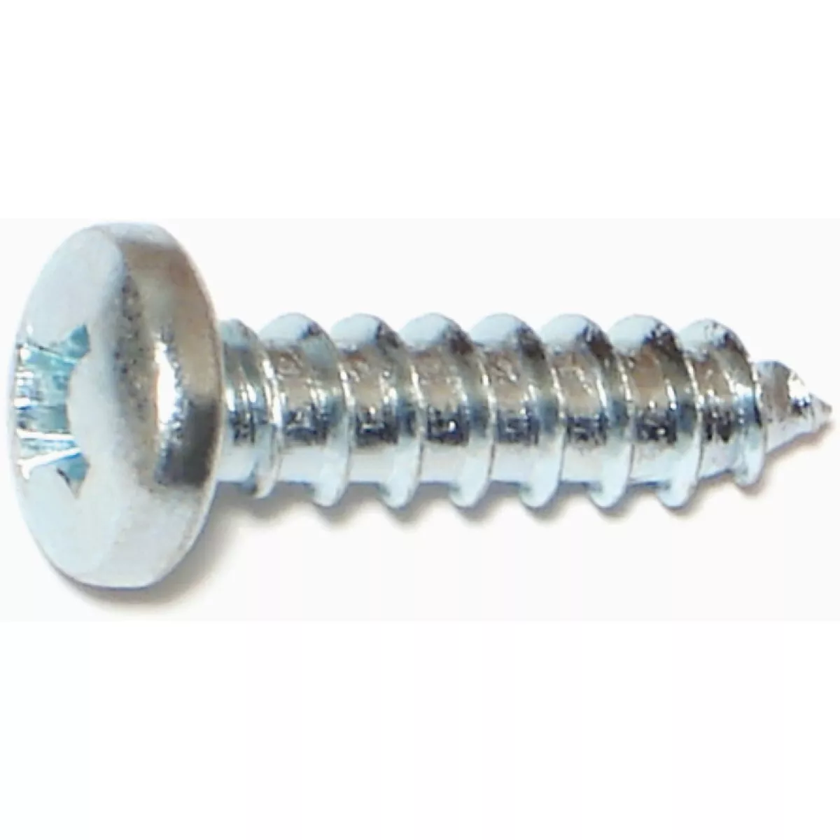 Midwest Fastener #14 x 1 In. Zinc Plated Steel Phillips Pan Head Sheet ...