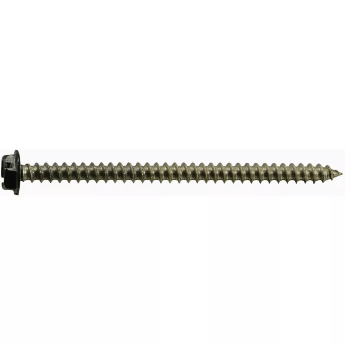 Midwest Fastener #10 x 3 In. Black Painted 18-8 Stainless Steel Hex ...