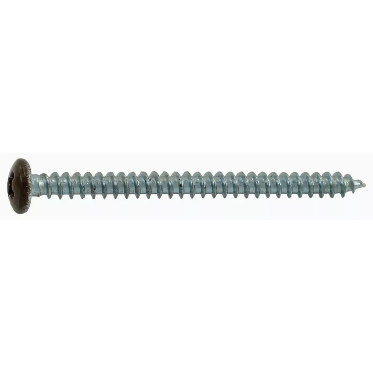 Midwest Fastener #8 x 2 In. Brown Painted Steel Phillips Pan Head Sheet ...